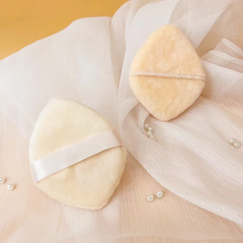 Luxury Diamond Shape Makeup Powder Puffs with Custom Logo