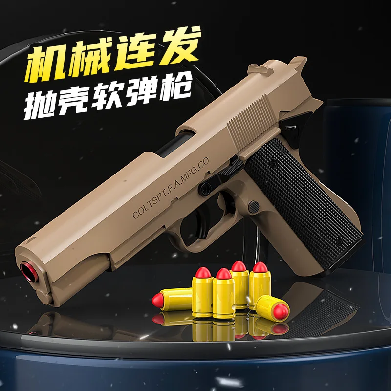 New Listing 1911 Automatic Pistol Projectile Cartridge Toy Gun ...