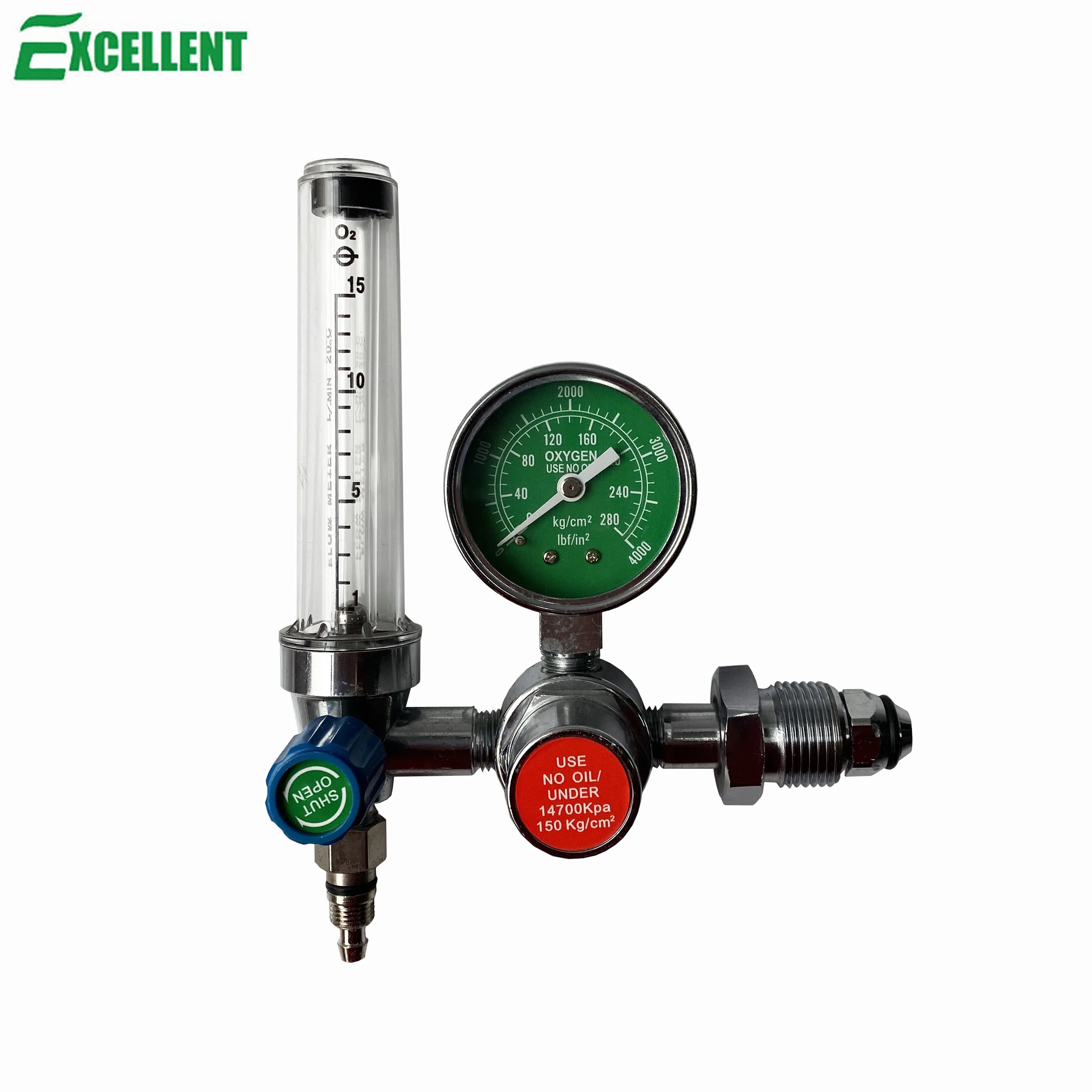 Brass Bullnose Medical Oxygene Regulator With Humidifier Oxygen ...