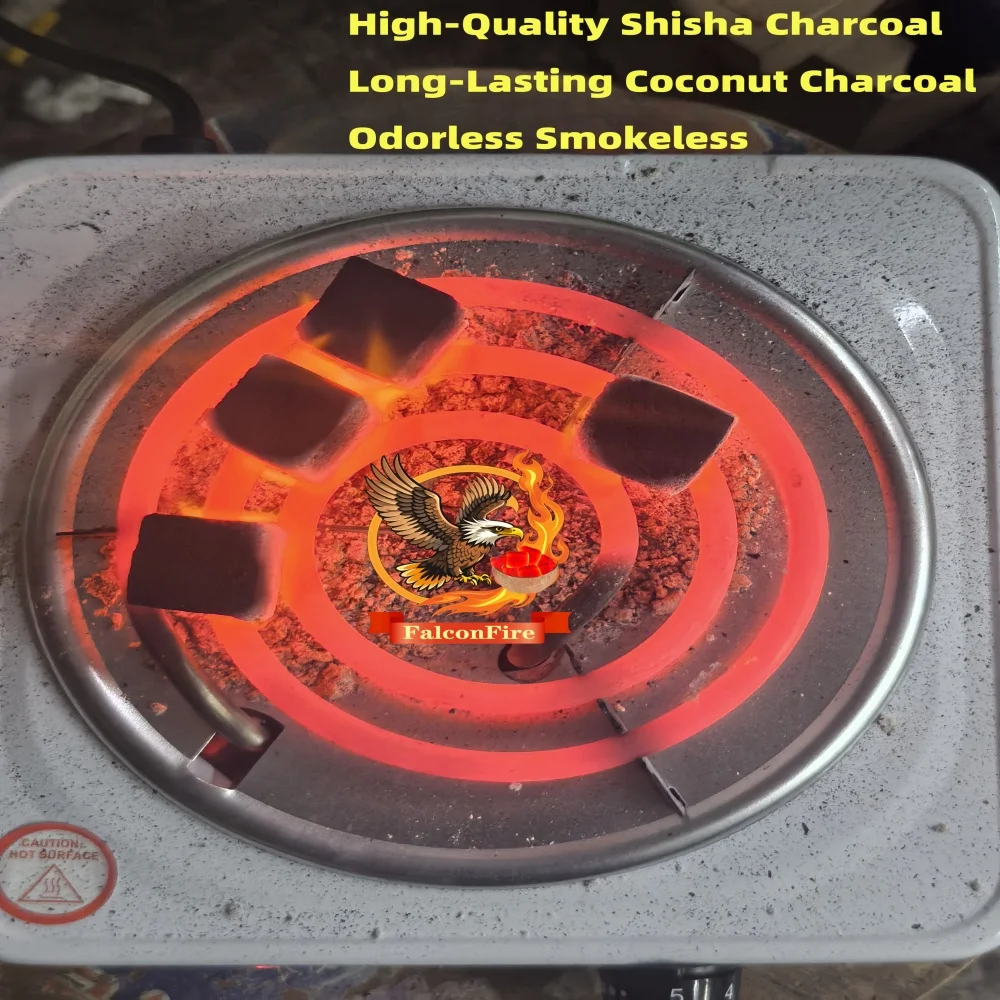 Eco-friendly Coconut Shell Hookah Charcoal - Smokeless