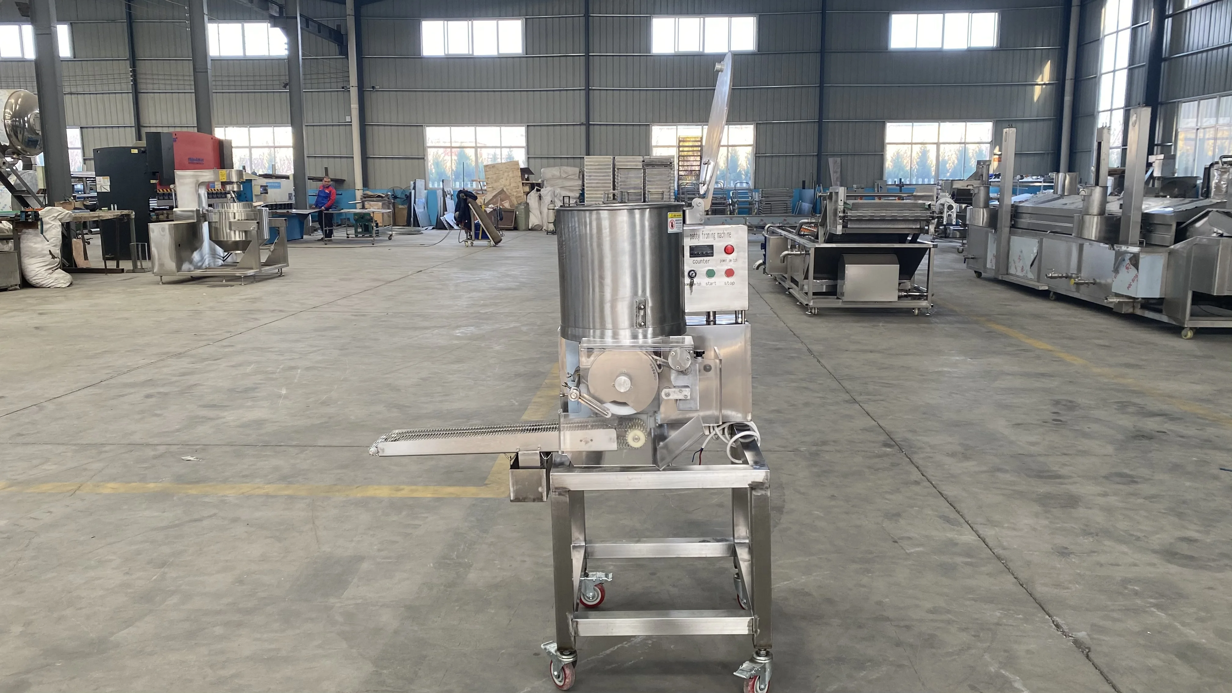 Burger Patty Forming Machine - Efficient Meat Pie Maker