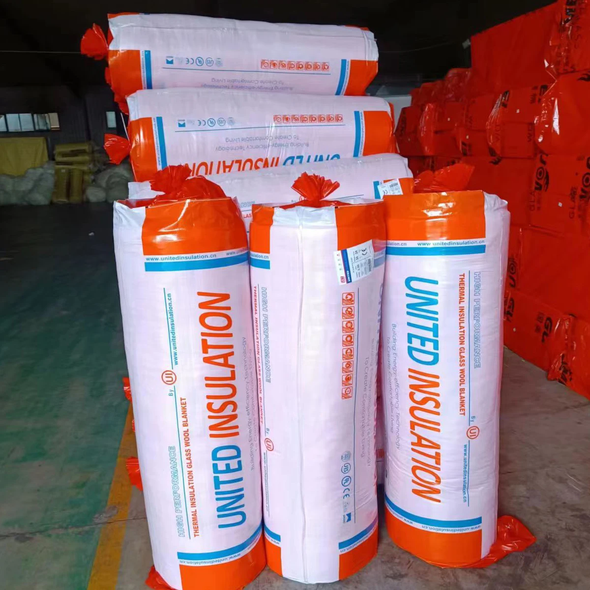 Excellent Thermal Insulation Fireproof Waterproof Soundproof Pink 24kg ...