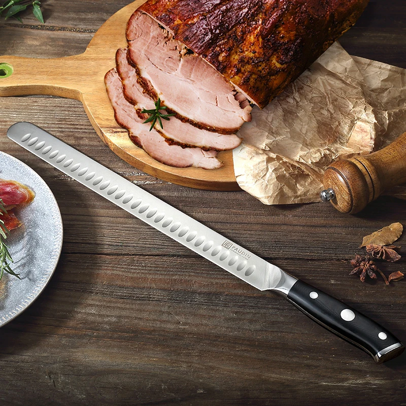 12 Inch Fillet Knife Ultra Sharp German Steel H14116 With Premium G10 ...