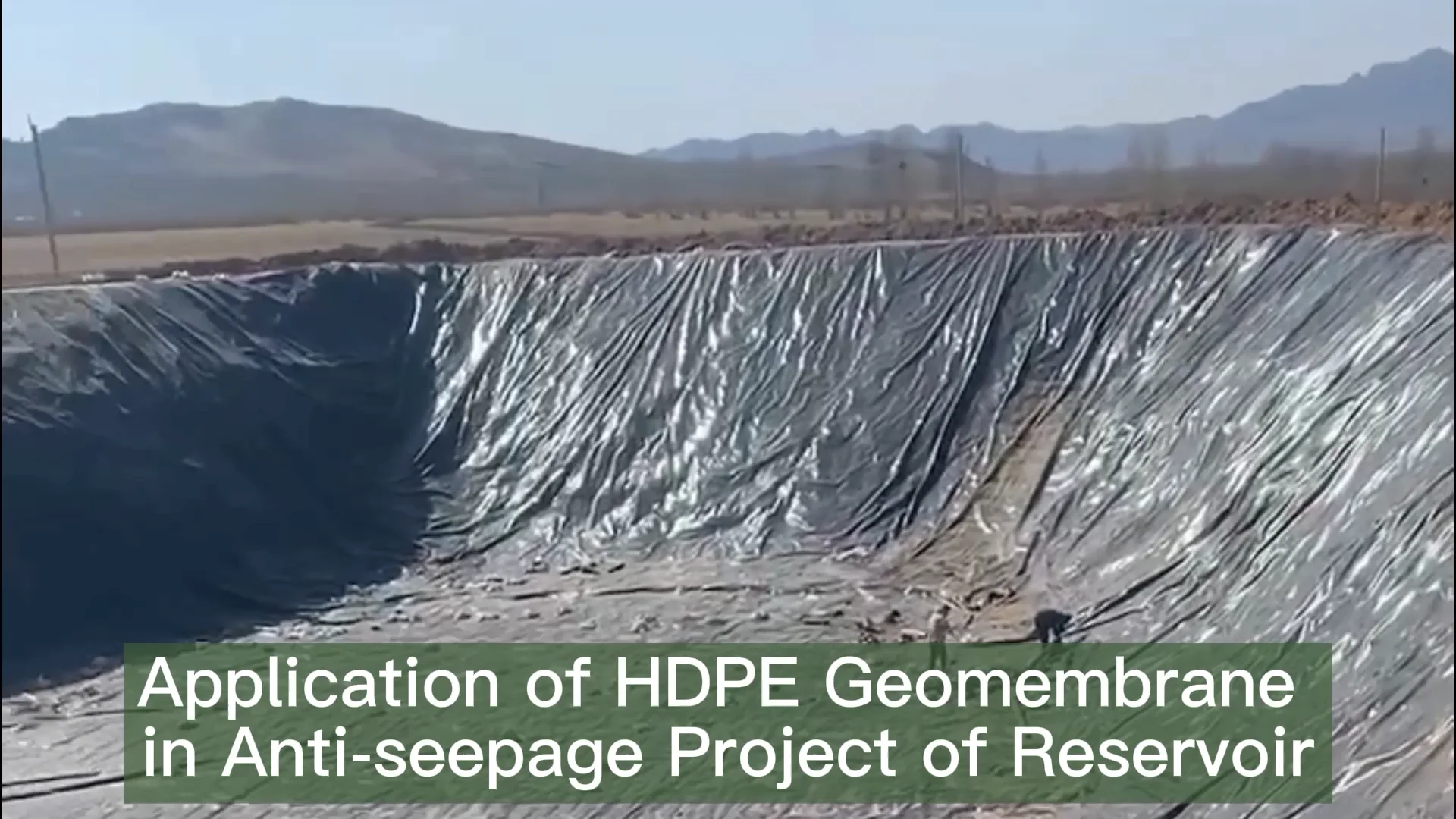 Factory Price Uv Resistant Hdpefish Pond Golf Liner Hdpe Roll Waterproofing Geomembrane For ...