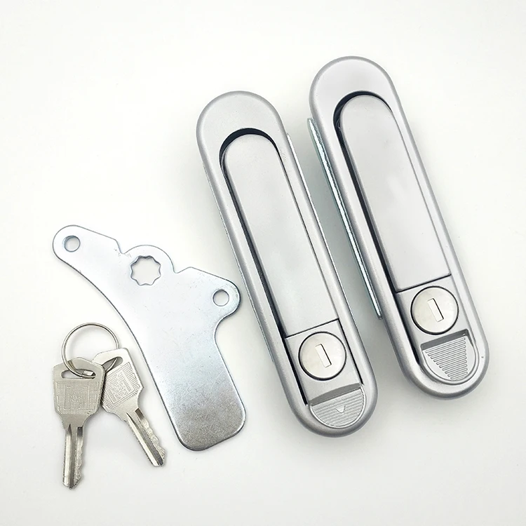 Ab302 Swing Handle Plane Lock With Push Button For Equipment Door - Buy ...