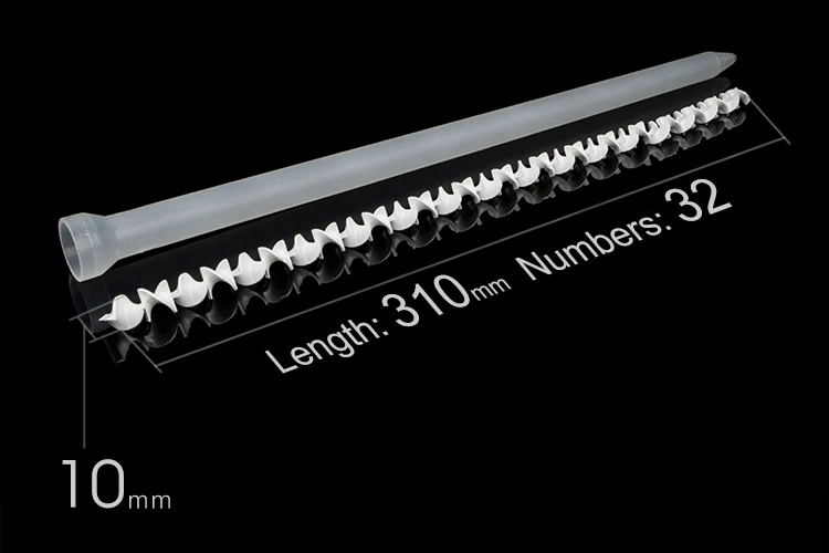 Ks 10-32 Disposable Static Mixer For Epoxy Adhesive Two-component - Buy ...