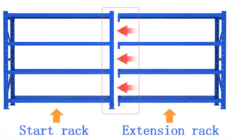 Racking System Warehouse Heavy Pallet Rack Steel Shelves Warehouse ...
