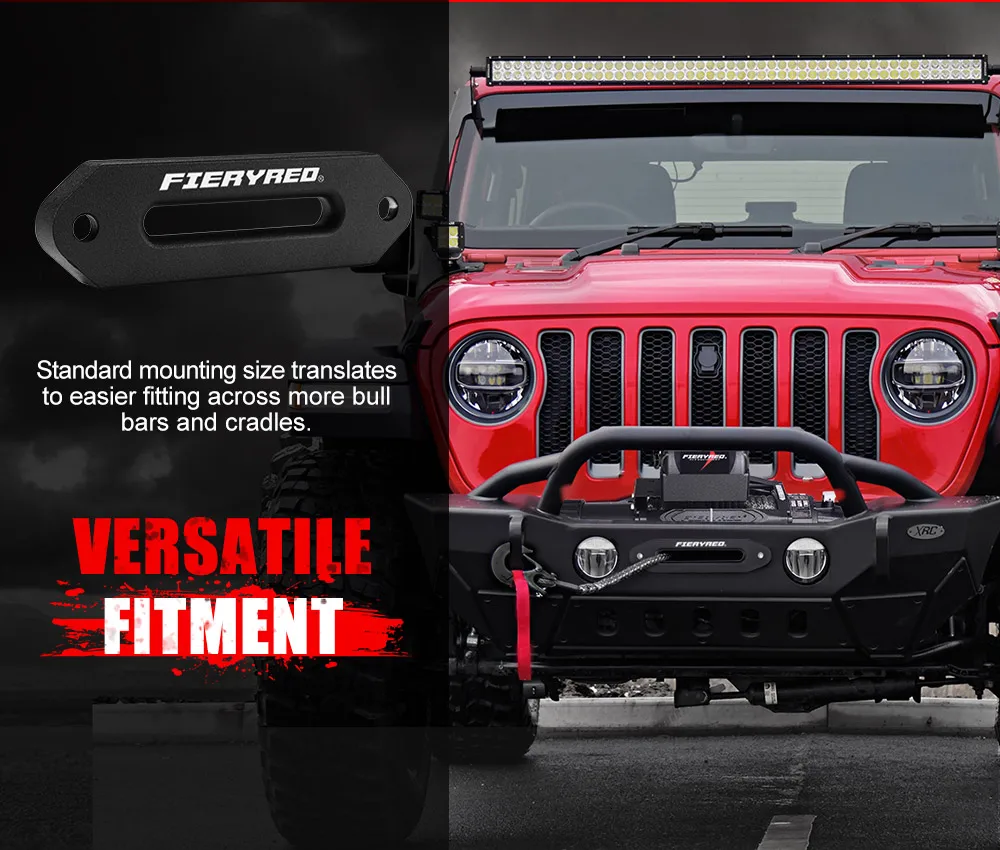 FIREYRED 12V 13000LBS IP67 Waterproof Electric Winch