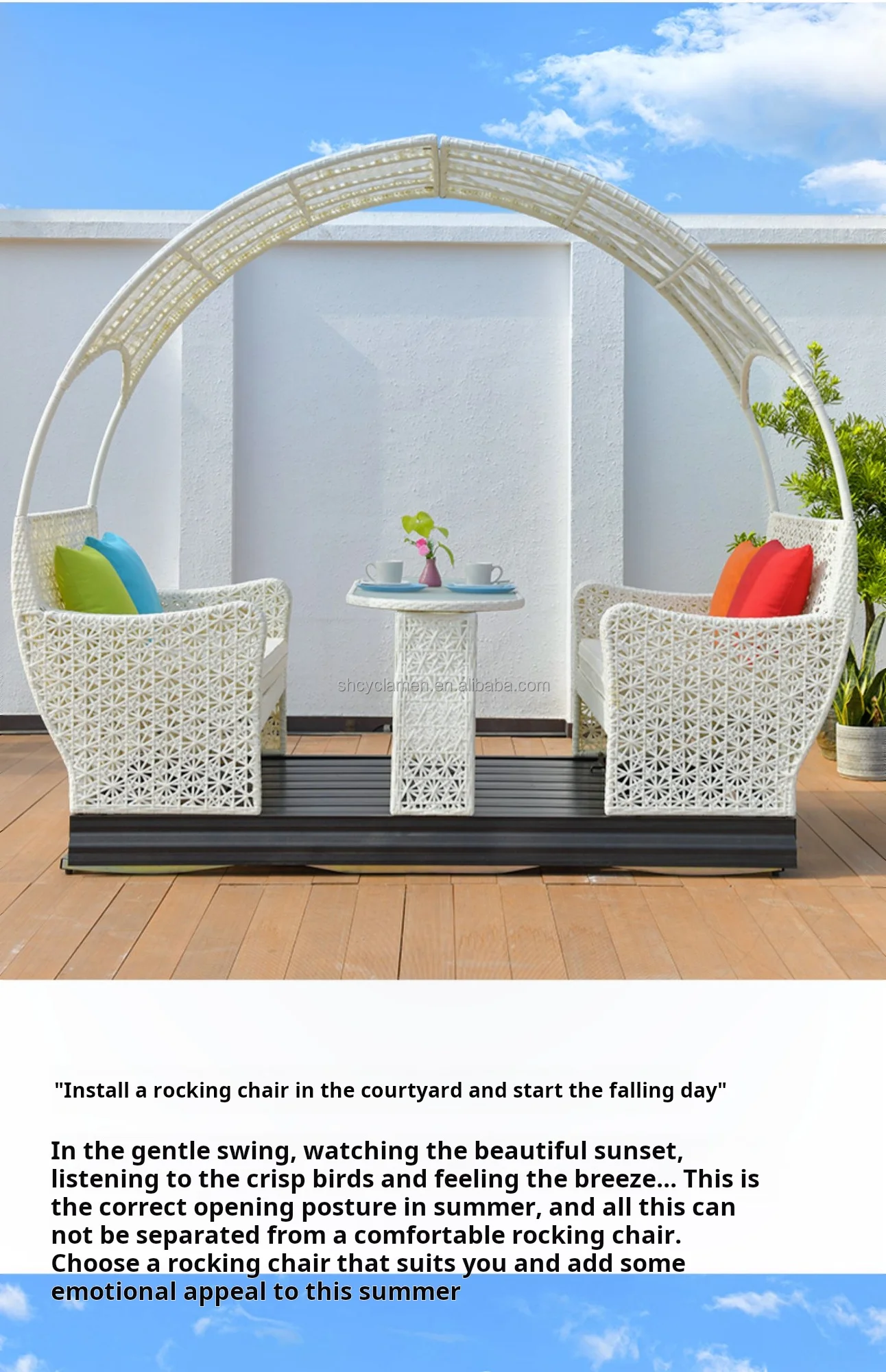 Luxury Outdoor Swing Chairs - Perfect for Gardens & Patios