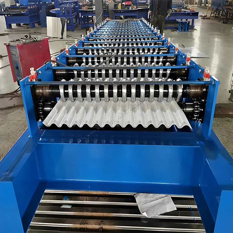Roofing Sheet Corrugated Machine Corrugated Roof Sheet Roll Forming ...