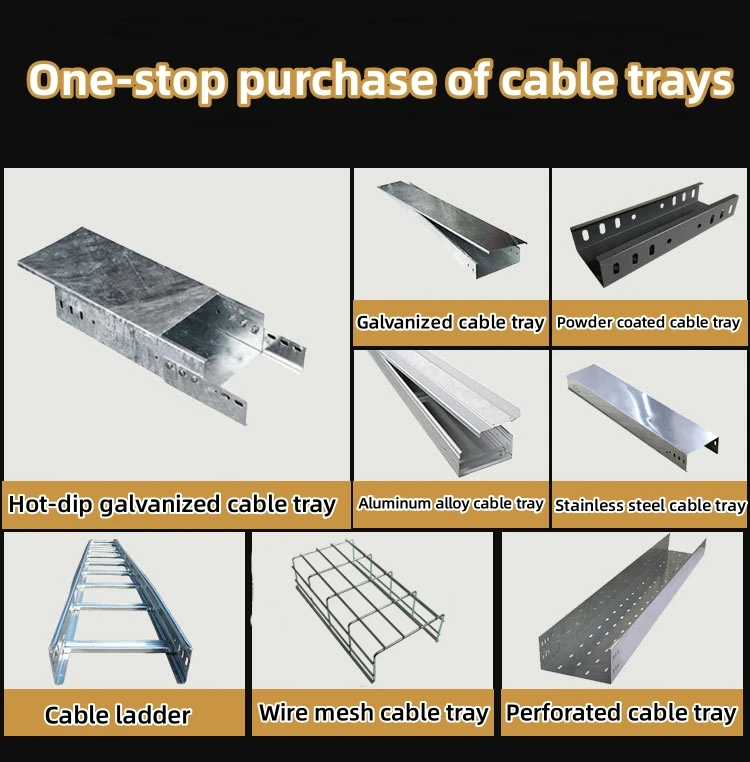 Hot-dip Galvanized Cable Trunking 200x100 Stainless Steel Trunking Hot ...