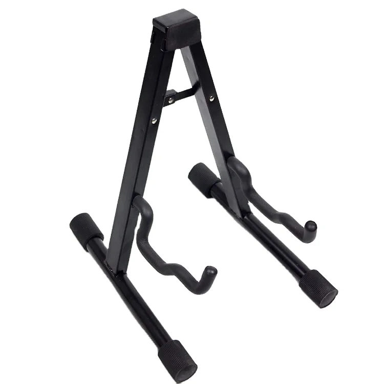Wholesale Bakelite Dual Vertical Guitar Stand Metal Guitar Stand for ...