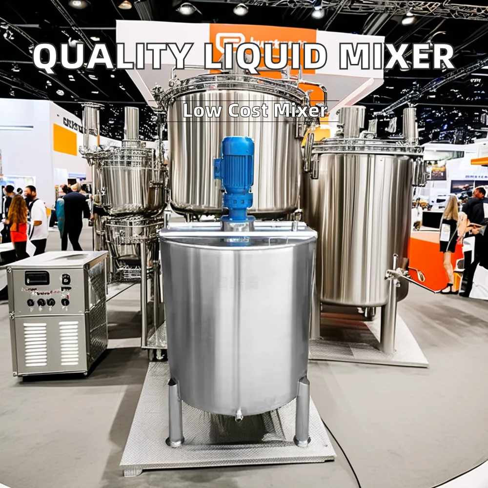 Industrial Stainless Steel Liquid Mixer Machine Equipment