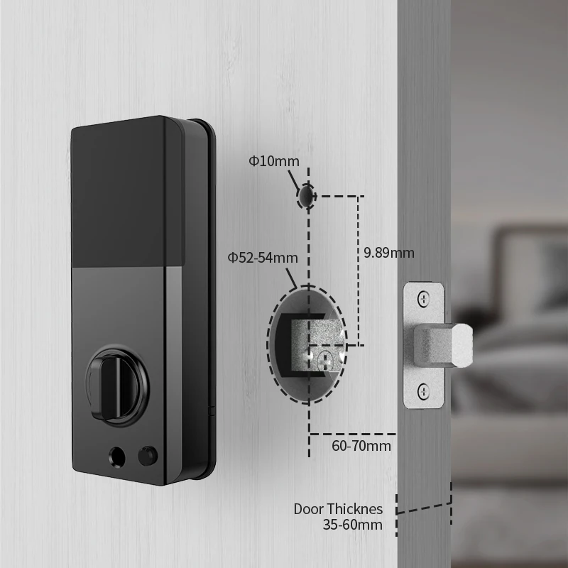 Face Recognition Digital Door Lock Biometric Fingerprint Rfid ...