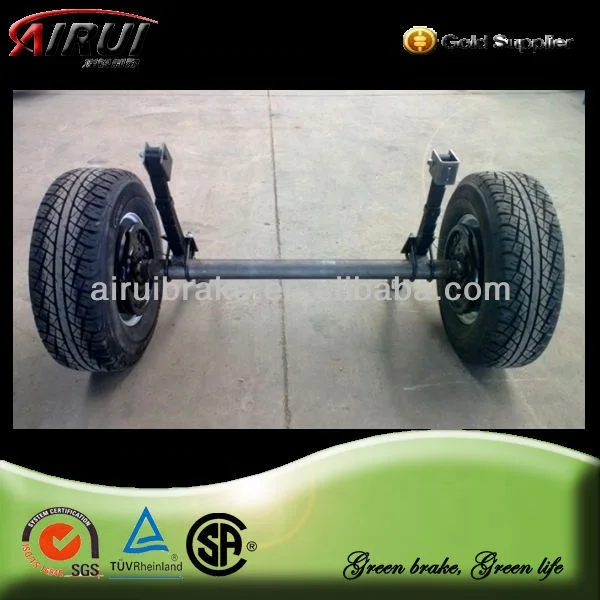Wholesale Light Round Solid Shaft Axletorsion Axle 2000kg Brake Axle ...