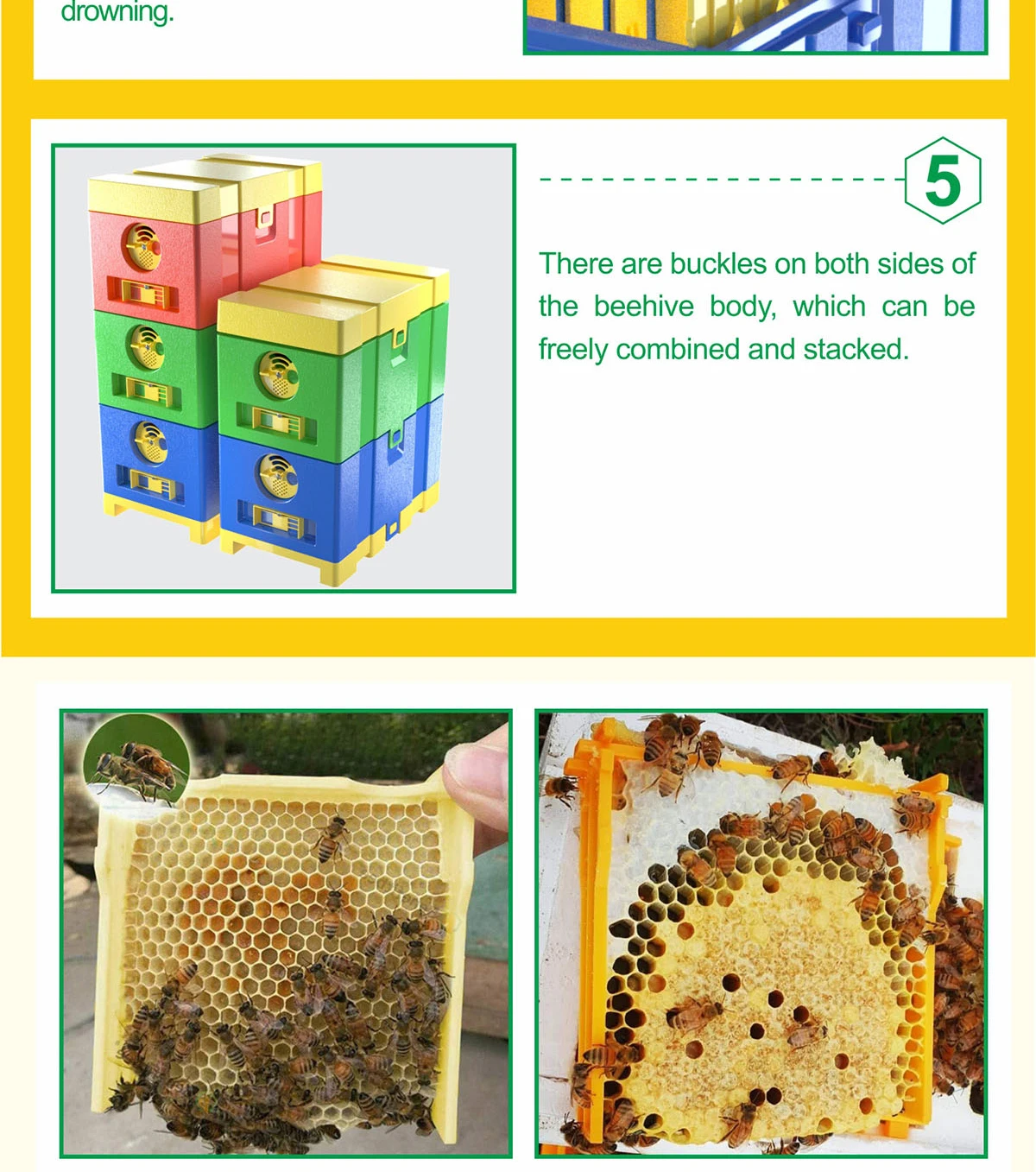 Bee Queen Mating Box - Plastic Beehive Mini Mating Boxes