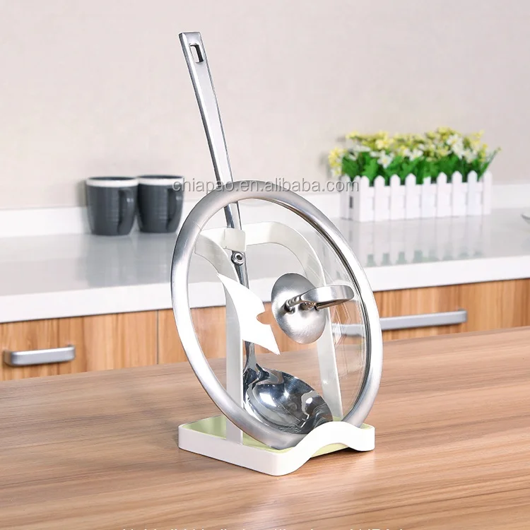 Ladle Spoon Pot Lid Holder Stand Organizer Rest For Utensils For ...