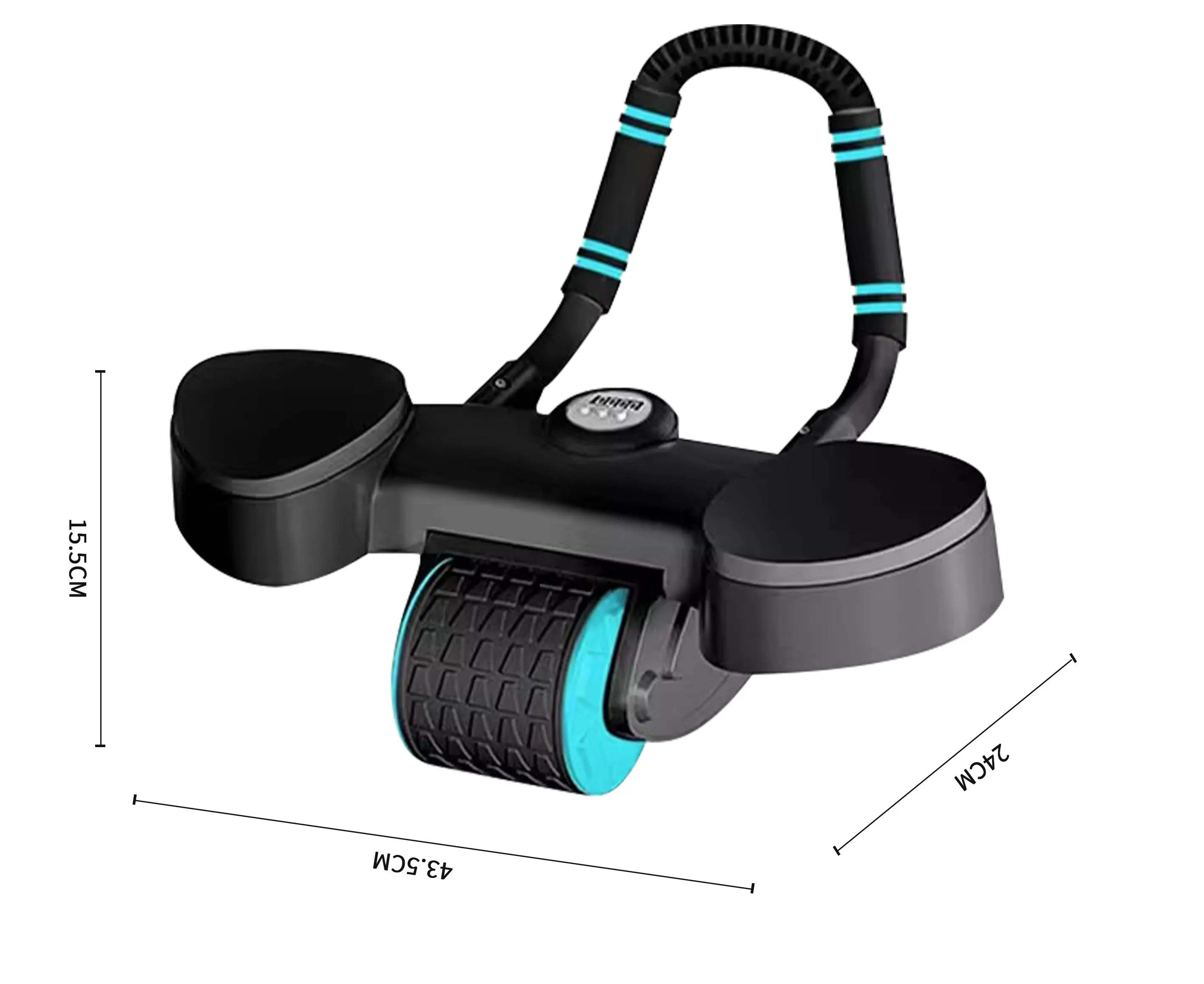 Ab Rollers Wheel Kit,4d Abdominal Exercise Roller With Elbow Support ...