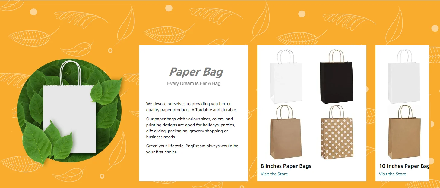 Shoe Clothing Shopping Kraft Paper Bag Custom Print Logo Take Away Food ...