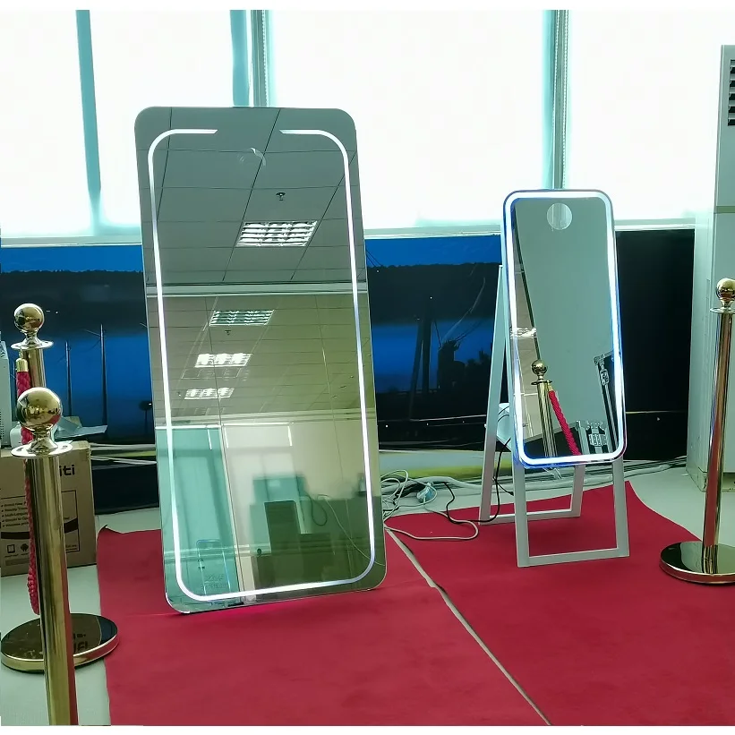 Photobooth Magic Mirror With 4k Tv 1 Set Easy Selfie Mirror Photo Booth ...