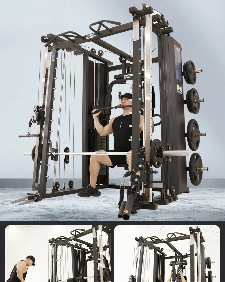 Commercial Gym Equipment Wholesale Smith Machine with Advanced Features ...