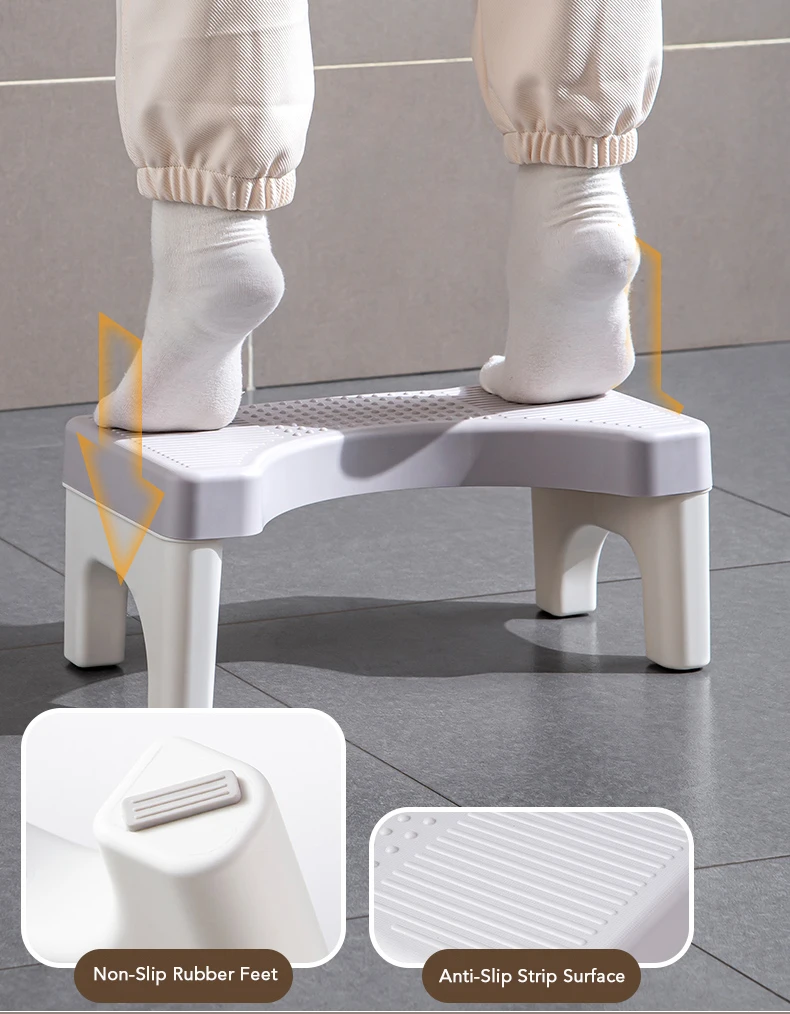 Multifunctional Help Defecation Stepping Plastic Folding Step Stool for ...