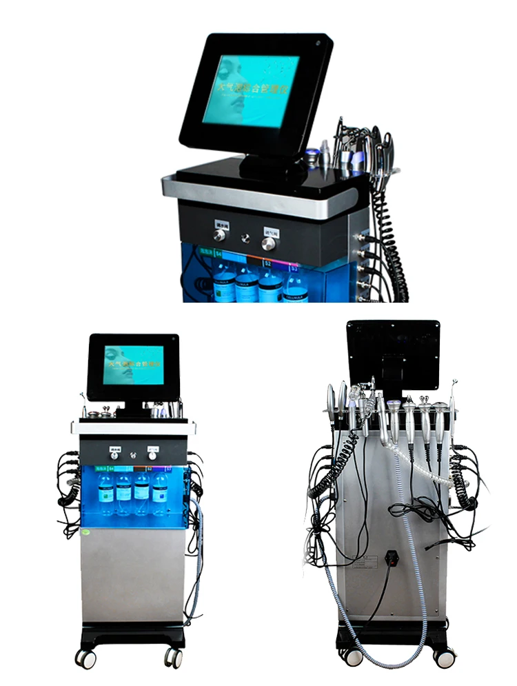 New Aqua Peeling Oxygen Hydrodermabrasion Hydra Beauty Facial Machine ...