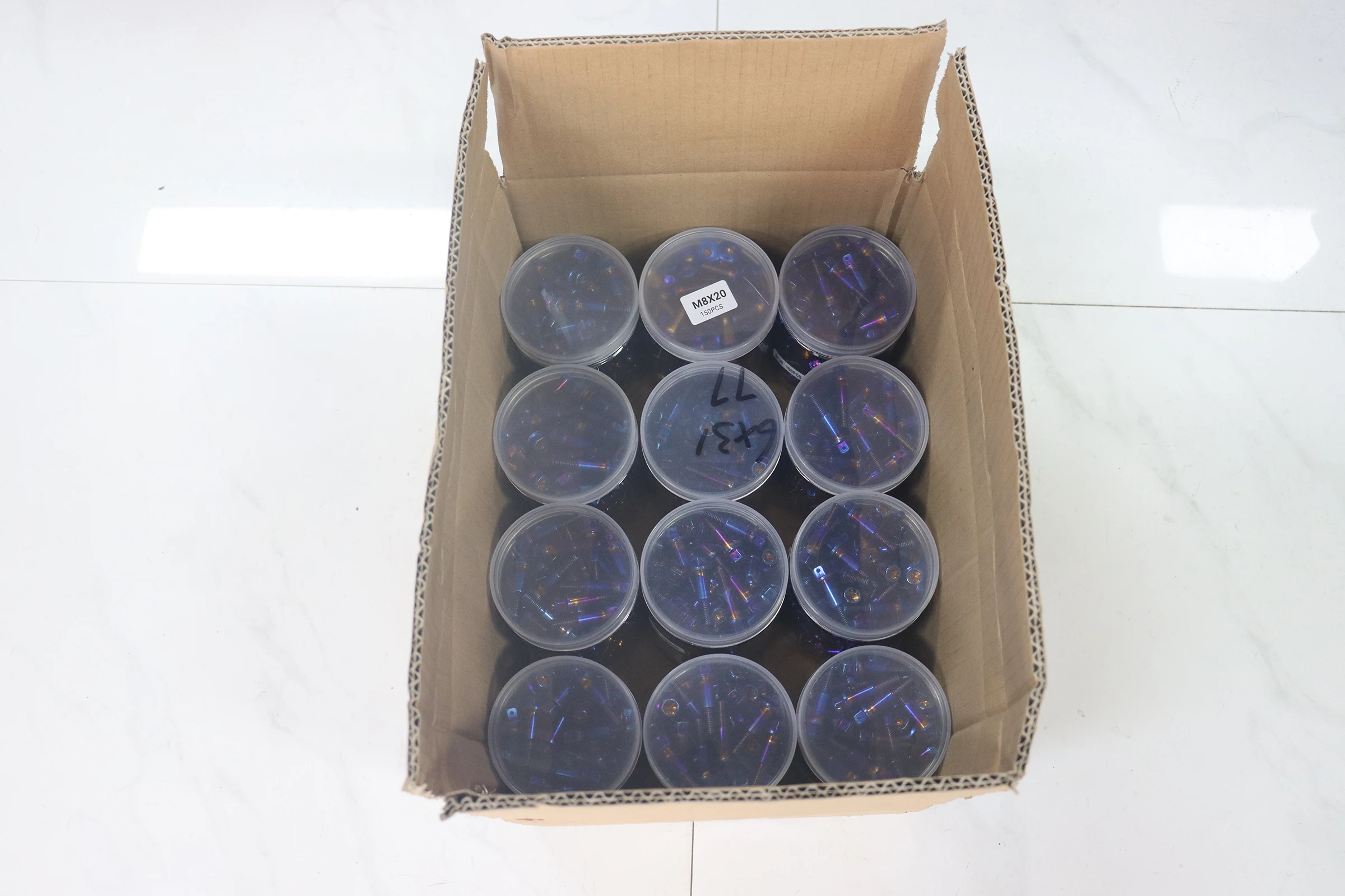 Stainless Steel 304 Golden Hexagon Flange Bolts M8*25. Customization ...