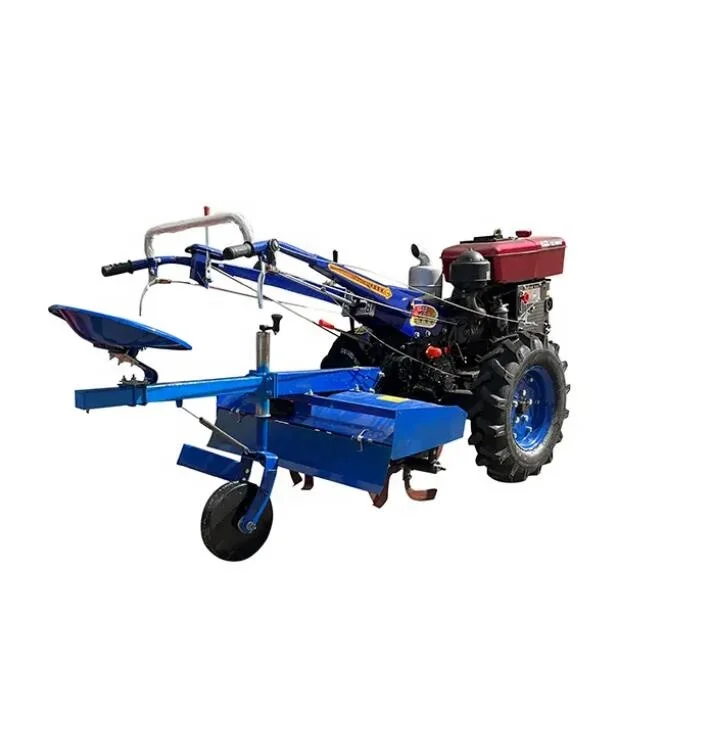 2 Wheel Diesel Engine Agriculture 15hp 20hp Walking Tractor With ...