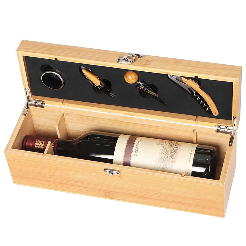2024 New Products Wholesale Eco Friendly High Quality Bamboo Wood Wine ...