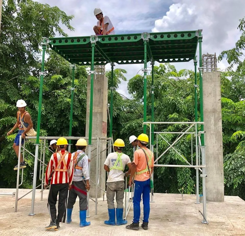 Green Construction Supplies Slab Form Steel Formwork Panel Form Work ...