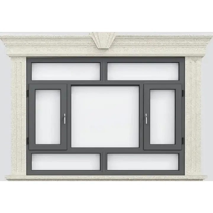 Automatic Friction Top Hung Upvc Windows White Aluminum Single-hung ...