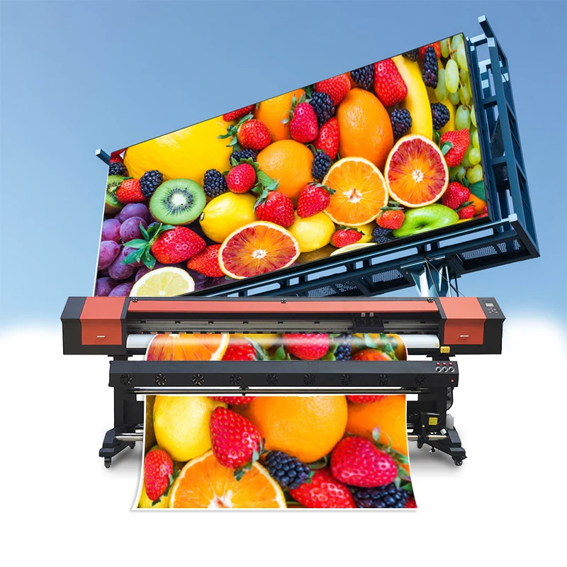 Digital Banner Printing Machine 1.8m 3,2m Advertisement Printer With ...