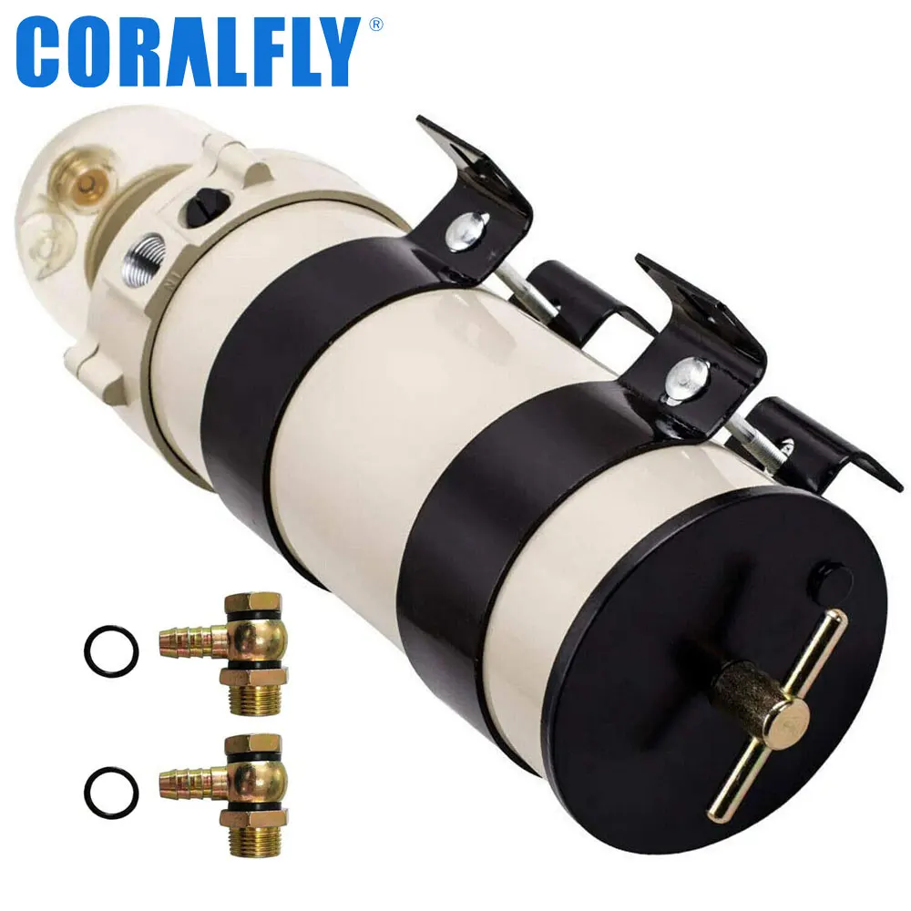 Coralfly Fuel Water Separator Filter Housing Filter 1000FG 1000FH ...