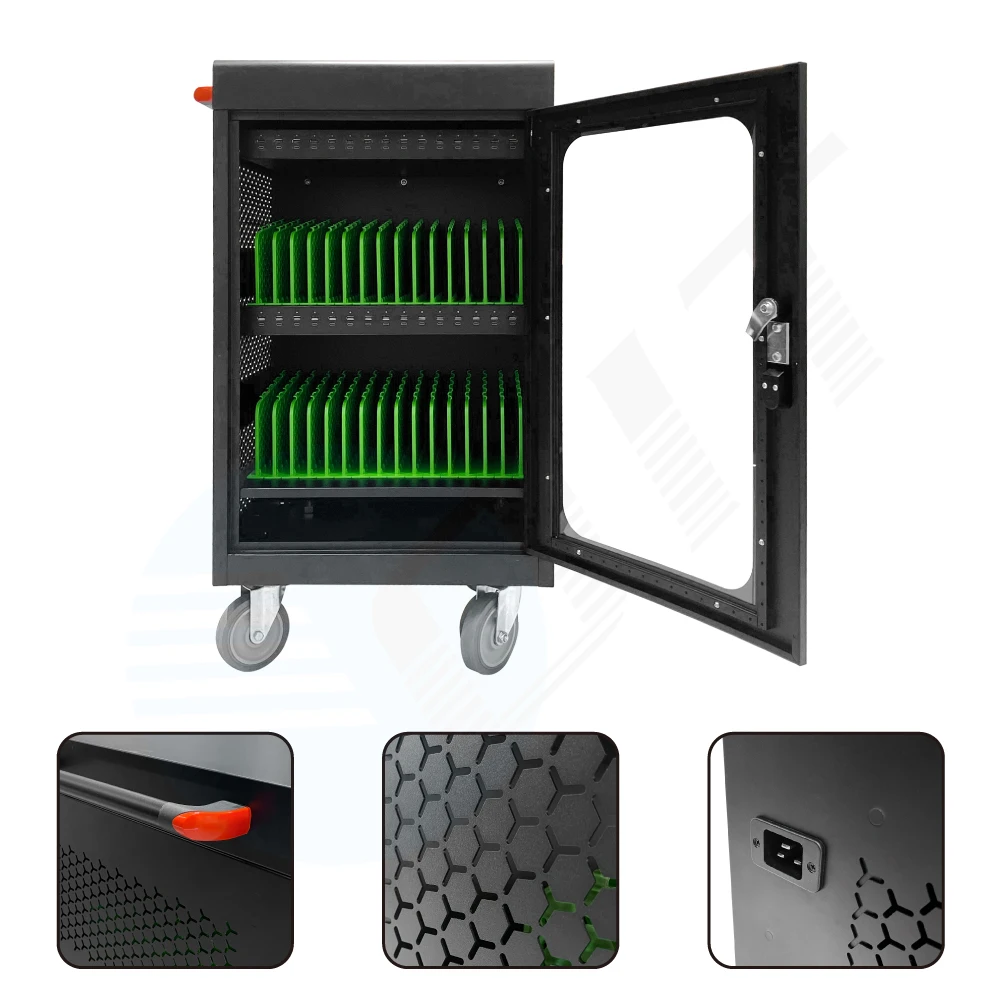 OEM School Equipment Teaching Smart Trolley Charging Cart VR Charging ...