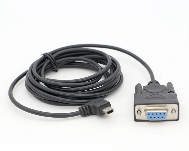 Custom 90 Degree Right Angle Mini B Usb To Female Db9 Rs232 Serial ...