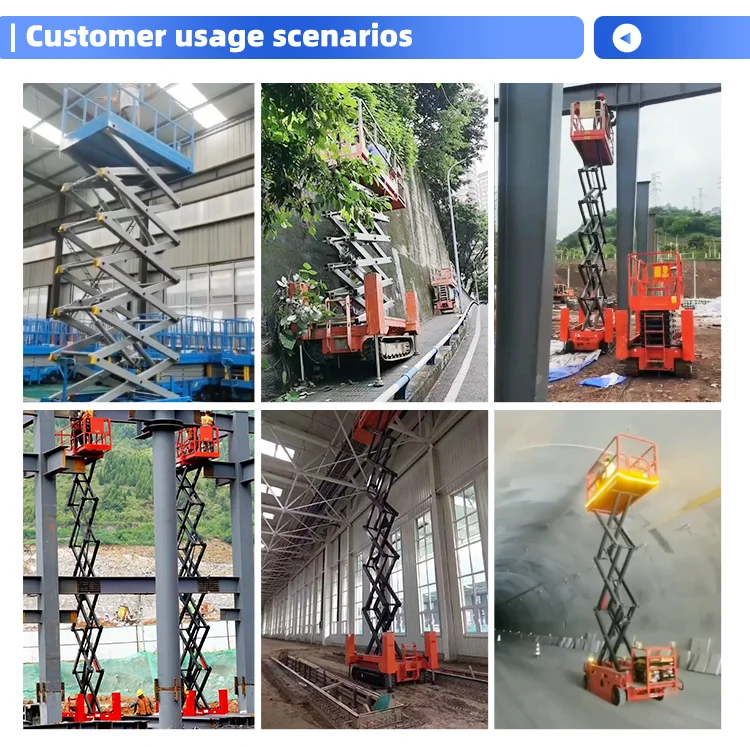 High Capacity Electric Lifting Platform for Industrial Manufacturing ...