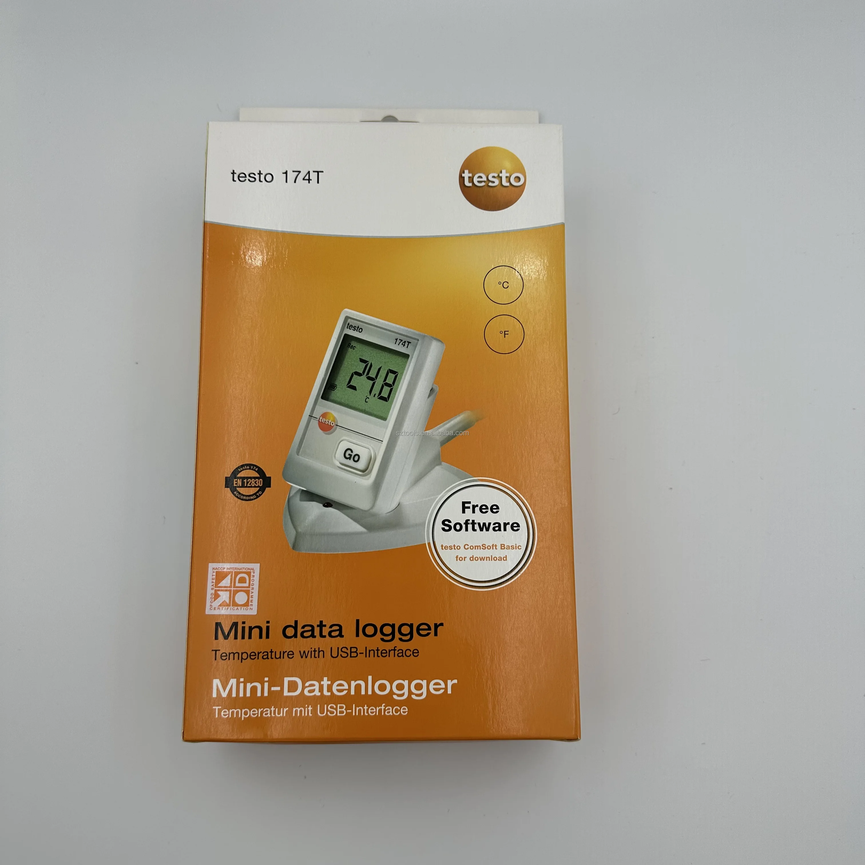 Testo 174T Set With Data Memory for 16000 Readings Mini Temperature ...