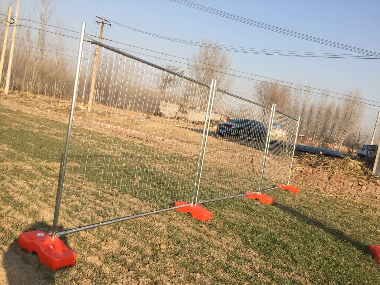 Australia Temporary Construction Site Hoarding Fence Temporary Safety ...