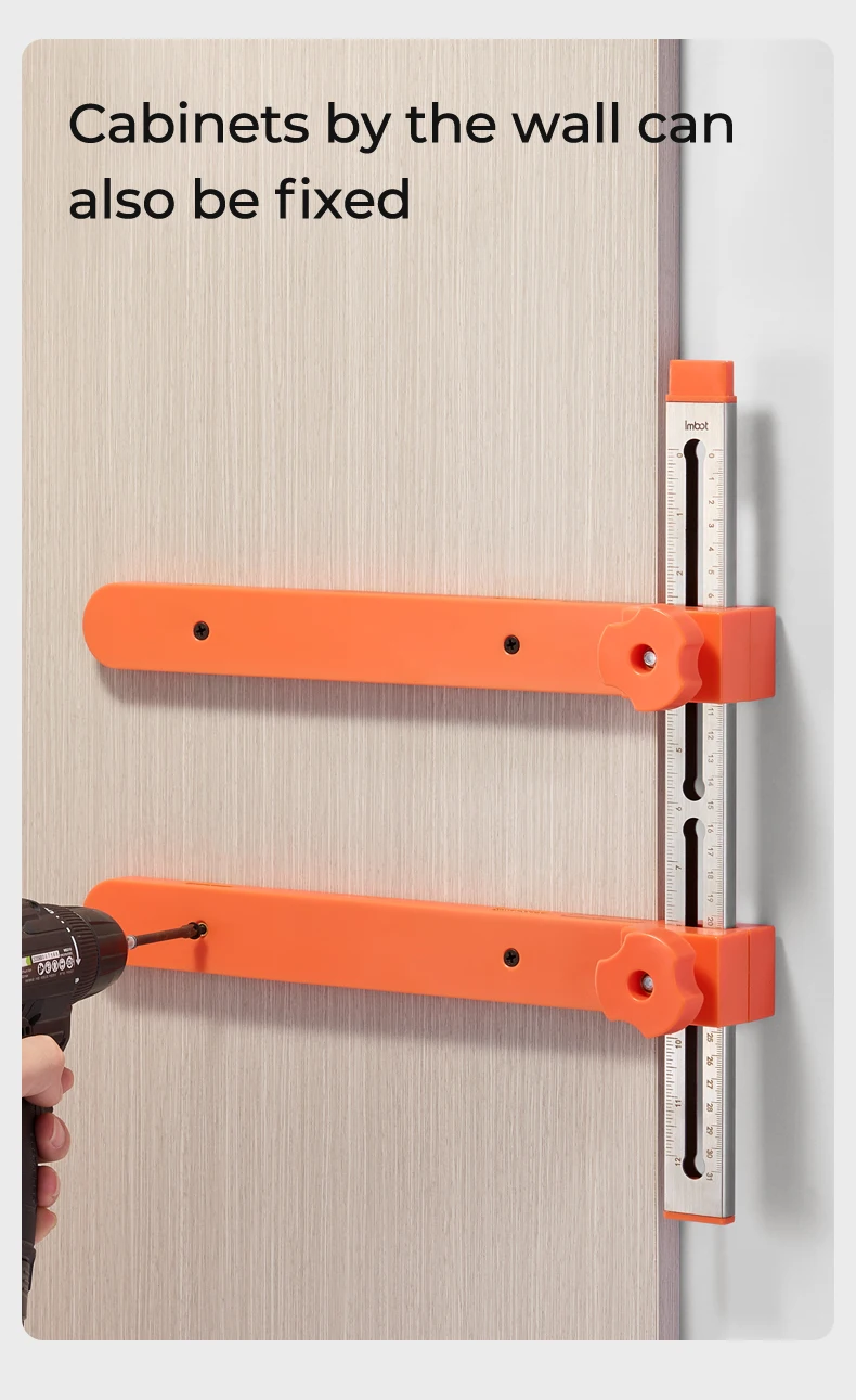 Imbot DIY Cabinet Drawer Slide Alignment Jig - Precision Tools for ...