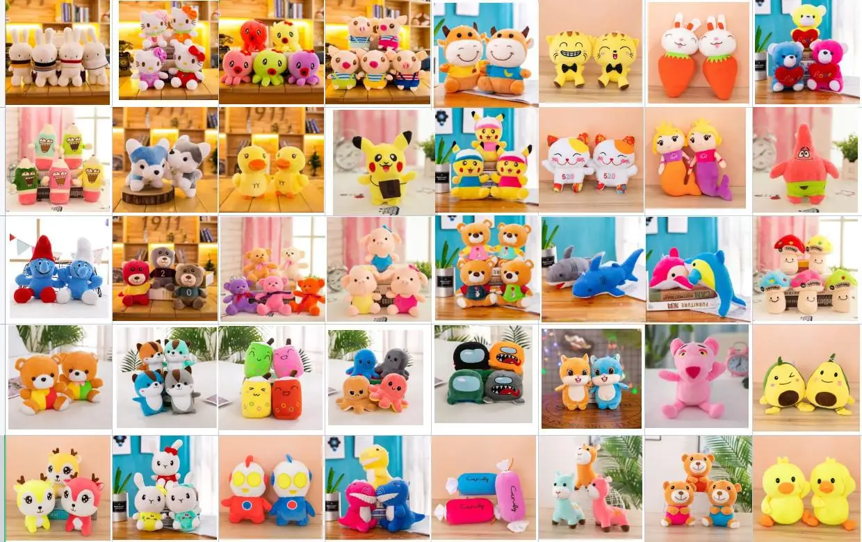 VEETOP Stuffed & Plush Toys - Customizable Fun for All
