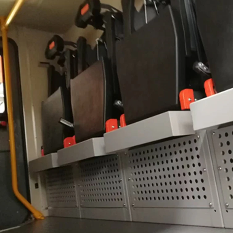 Crew Cabin with 4 air Respirator Seats 7 Seat for Fire Fighting Vehicle ...