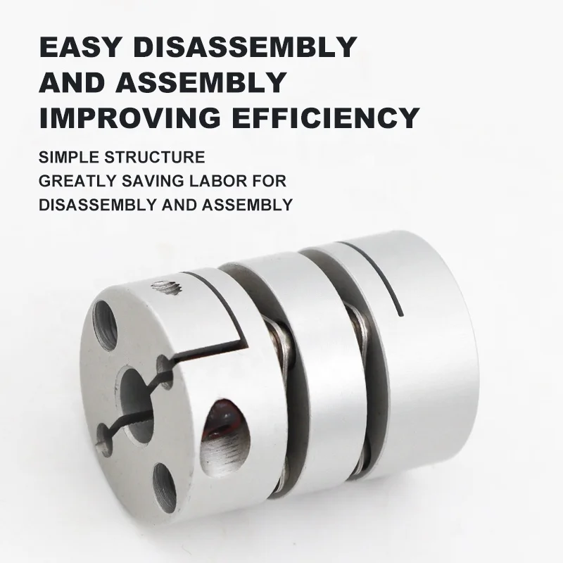 Gl Double Diaphragm Elastic Coupling Aluminum Alloy Coupling Coupling ...