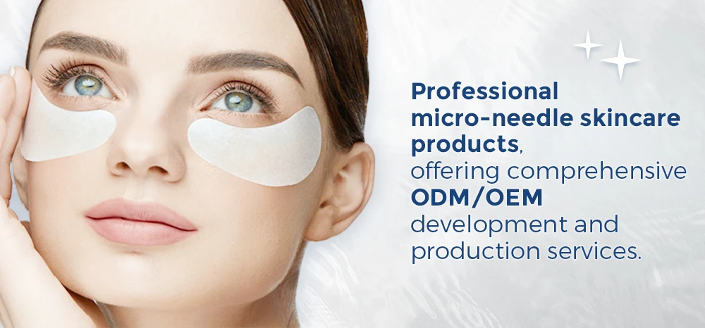 Made In Taiwan Dissolving Microneedle Eye Patches White-bordered ...