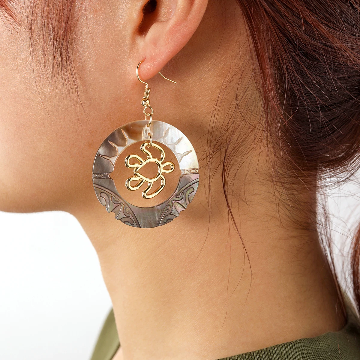 Fashion Cute Hawaiian Tonga Turtle Animal Drop Earrings Accessories ...