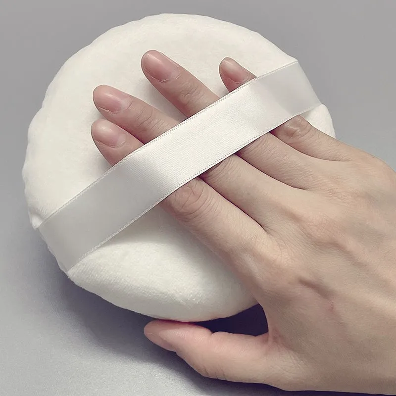 Wholesale Large Fluffy Powder Puff With Logo Makeup Loose Powder Puff ...