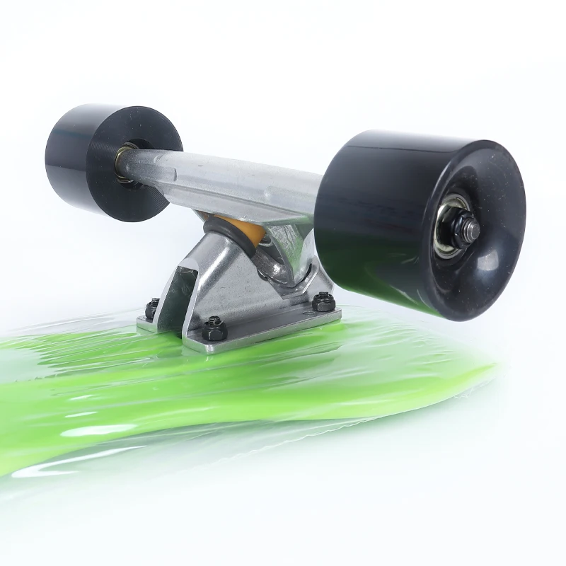 Fish Plastic 3 Wheel Snake Skate Wave Board 28 Inch Skateboard for Teens
