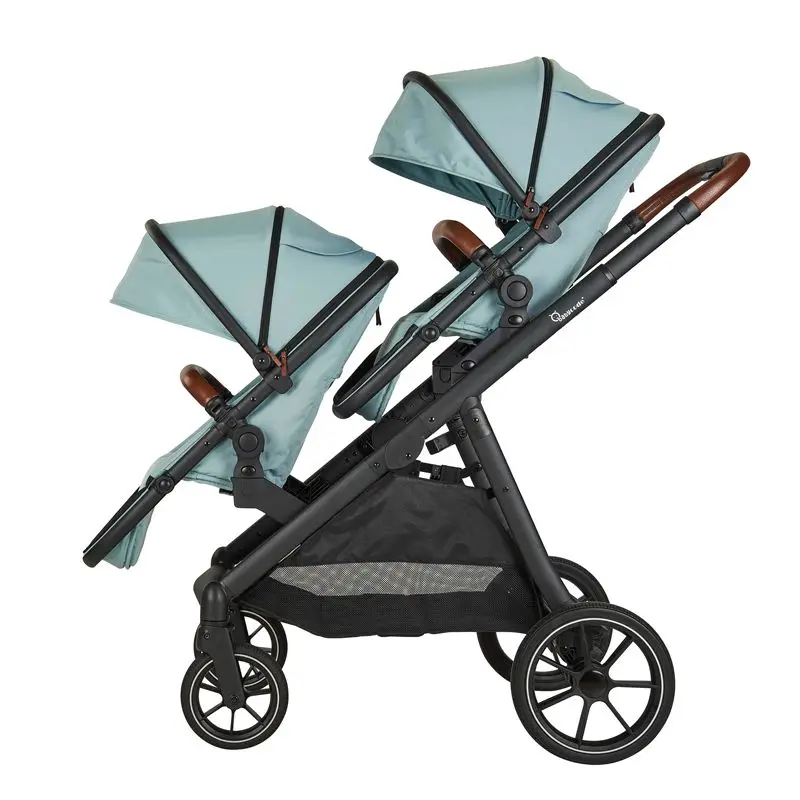 Factory Supplied Baby Strollers Custom Twins Stroller One Hand Folding ...