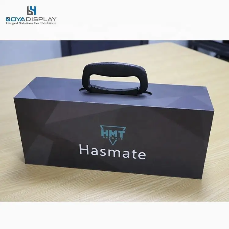 Customize Logo Marblestone Sample Display Box - Durable & Stylish