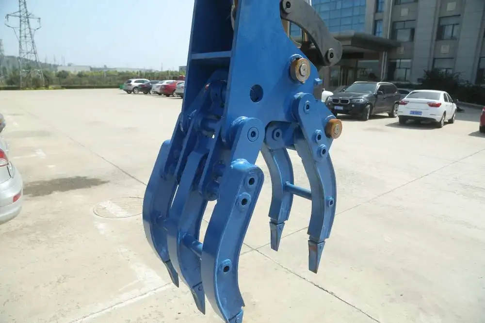 Excavator Hydraulic Rotating Grapple Wooden Grapple Log Grapple Stone ...